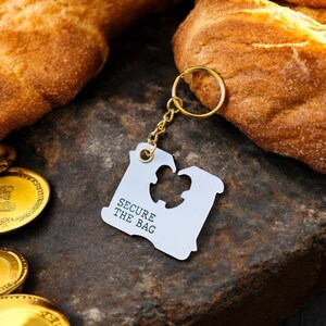 Bread Clip Keychain | Secure the Bag Keychain | Funny Keychain ...