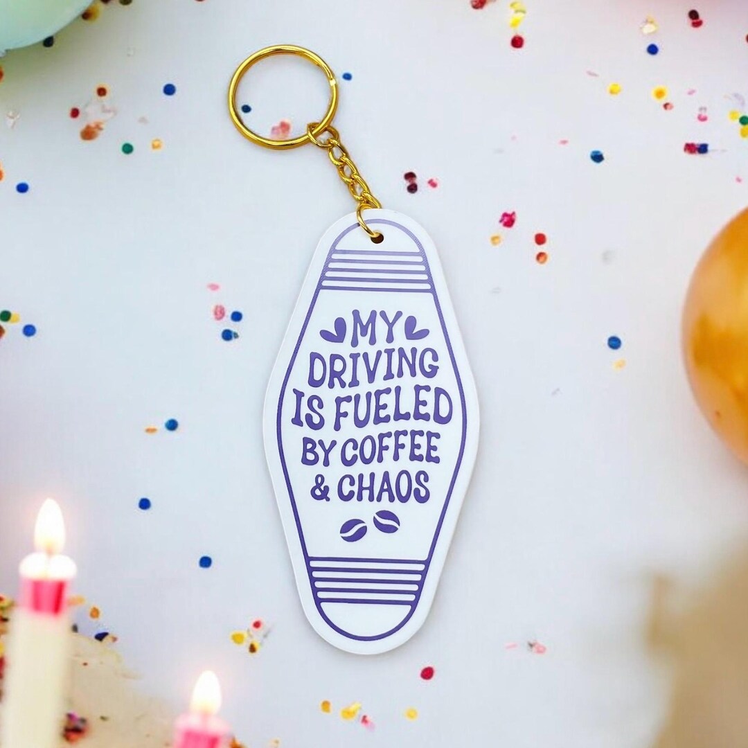 Retro Motel Keychains, Funny Driving Keychain, Motel Keychains, Vintage ...