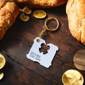 Bread Clip Keychain | Secure the Bag Keychain | Funny Keychain ...
