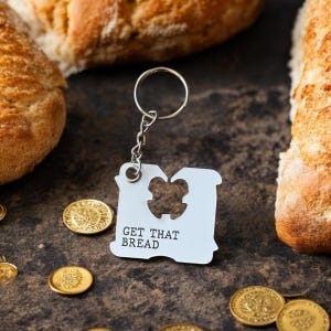 Bread Clip Keychain | Get That Bread Keychain | Funny Keychain ...