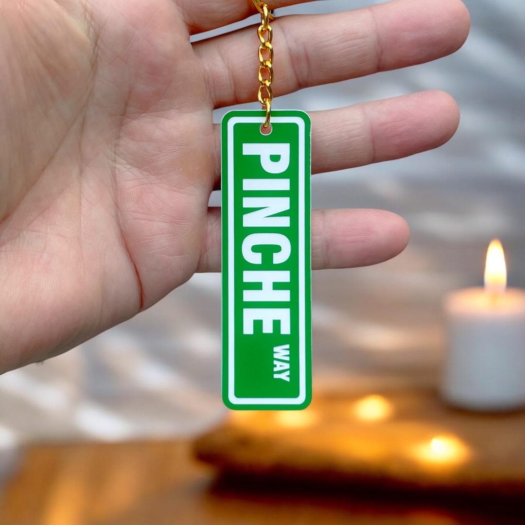 Custom Street Sign Keychain, Custom Keychains, Street Name Keychains ...