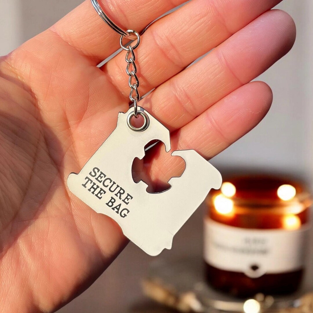Bread Clip Keychain | Secure the Bag Keychain | Funny Keychain ...