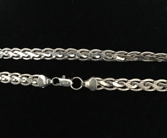 4 oz silver chain store
