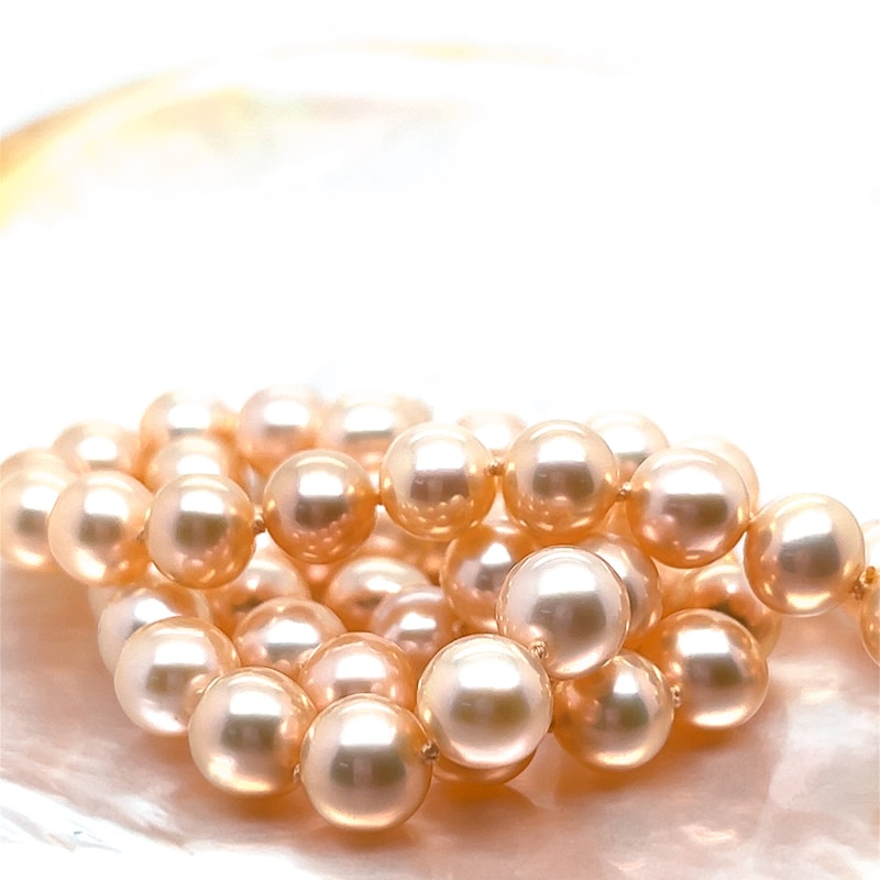 Peach Pearl Jewelry - Etsy