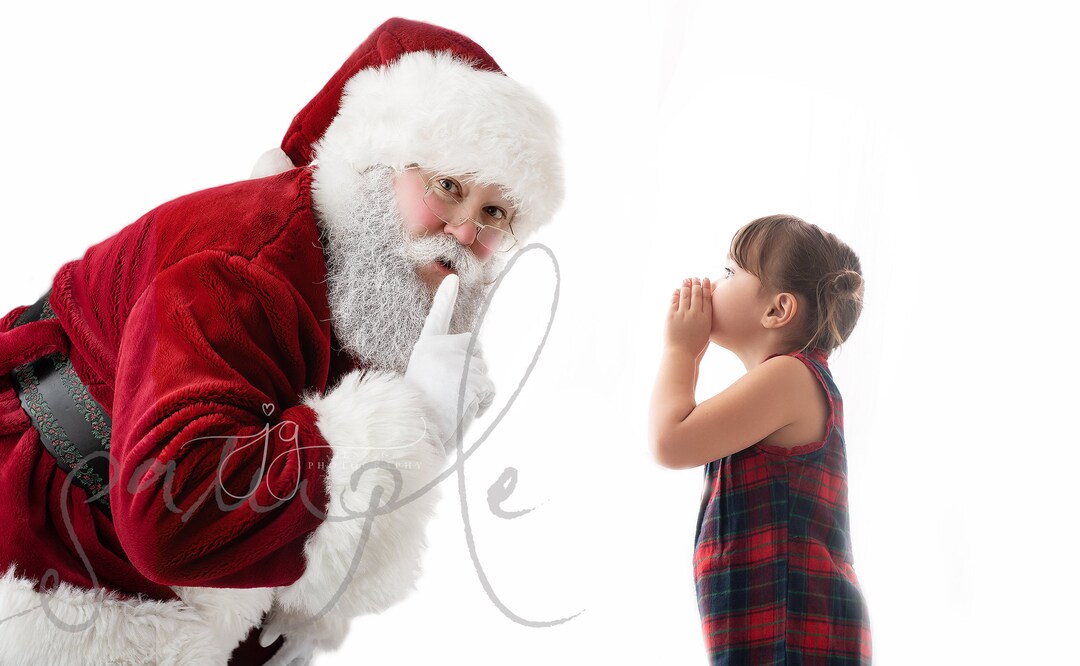 Santa Overlay for Photoshop - Etsy