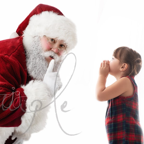 Santa Hand Overlay - Etsy