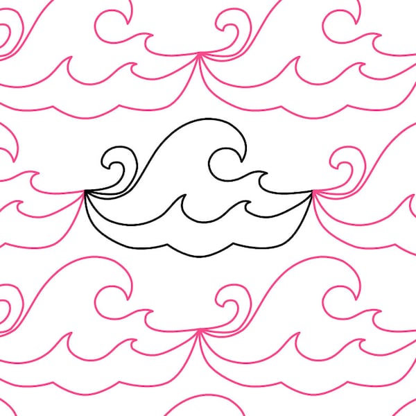 Ocean Edge to Edge Designs - Etsy