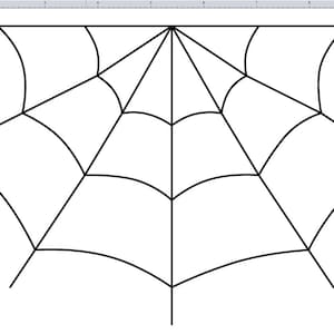 Spiderweb Longarm Quilting Digital Pantograph Used in Edge to Edge (E2E ...