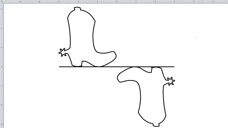Cowboy Set Longarm Quilting Digital Pantograph Used in E2E (edge to ...