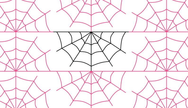 Spiderweb Longarm Quilting Digital Pantograph Used in Edge to Edge (E2E ...