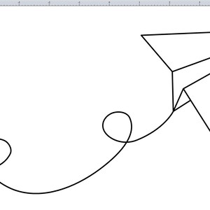 Paper Plane Longarm Quilting Digital Pantograph Used in E2E (edge to ...