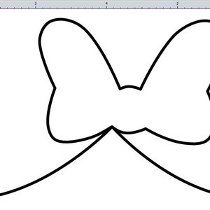 Hair Bow Longarm Quilting Digital Pantograph Used in E2E (edge to Edge ...