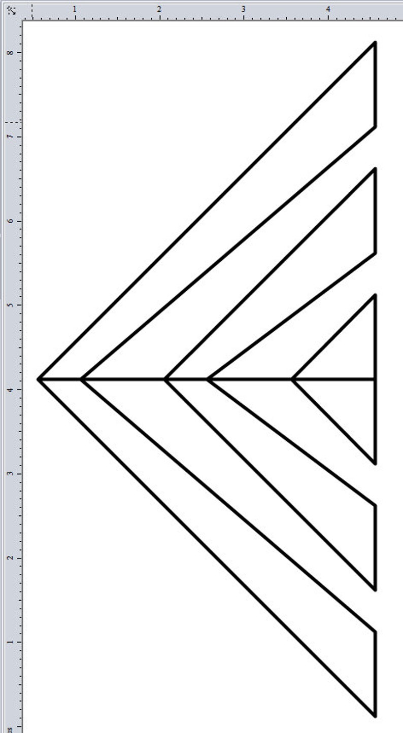 Slotted Arrow Longarm Quilting Digital Pantograph Used in E2E (edge to ...