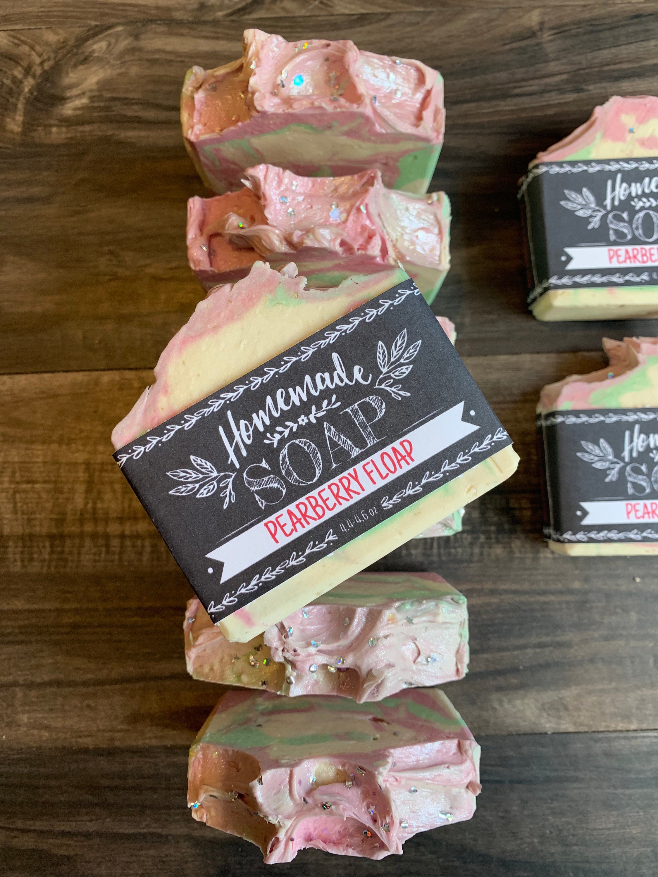 Pearberry Floap Soap * Goat Milk * Soap that Floats * Luxurious Bar