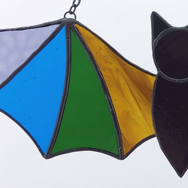 Stained Glass Bats - Etsy
