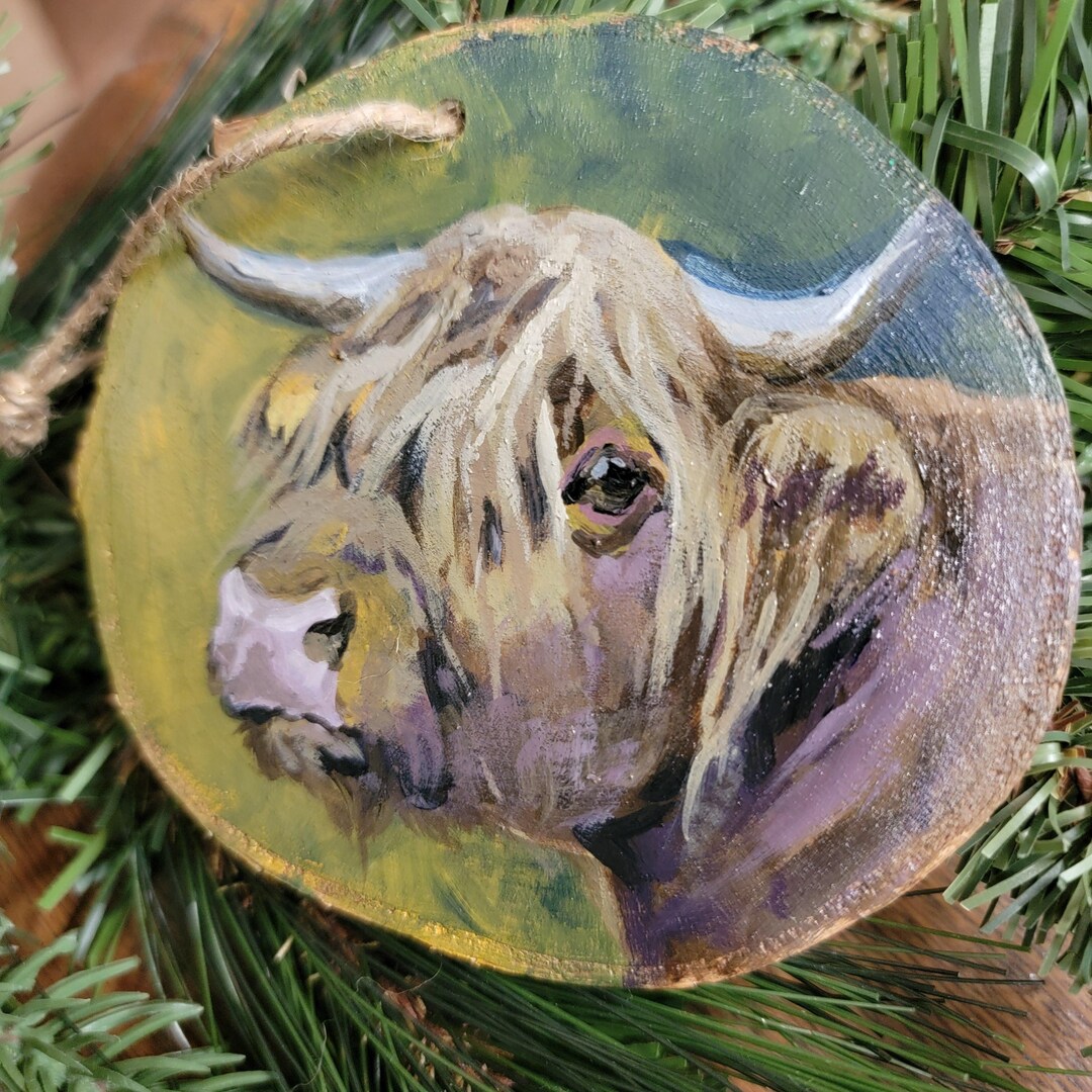 I Woke up Like This-wood Slice, Birch Wood Ornament, Hand Painted - Etsy