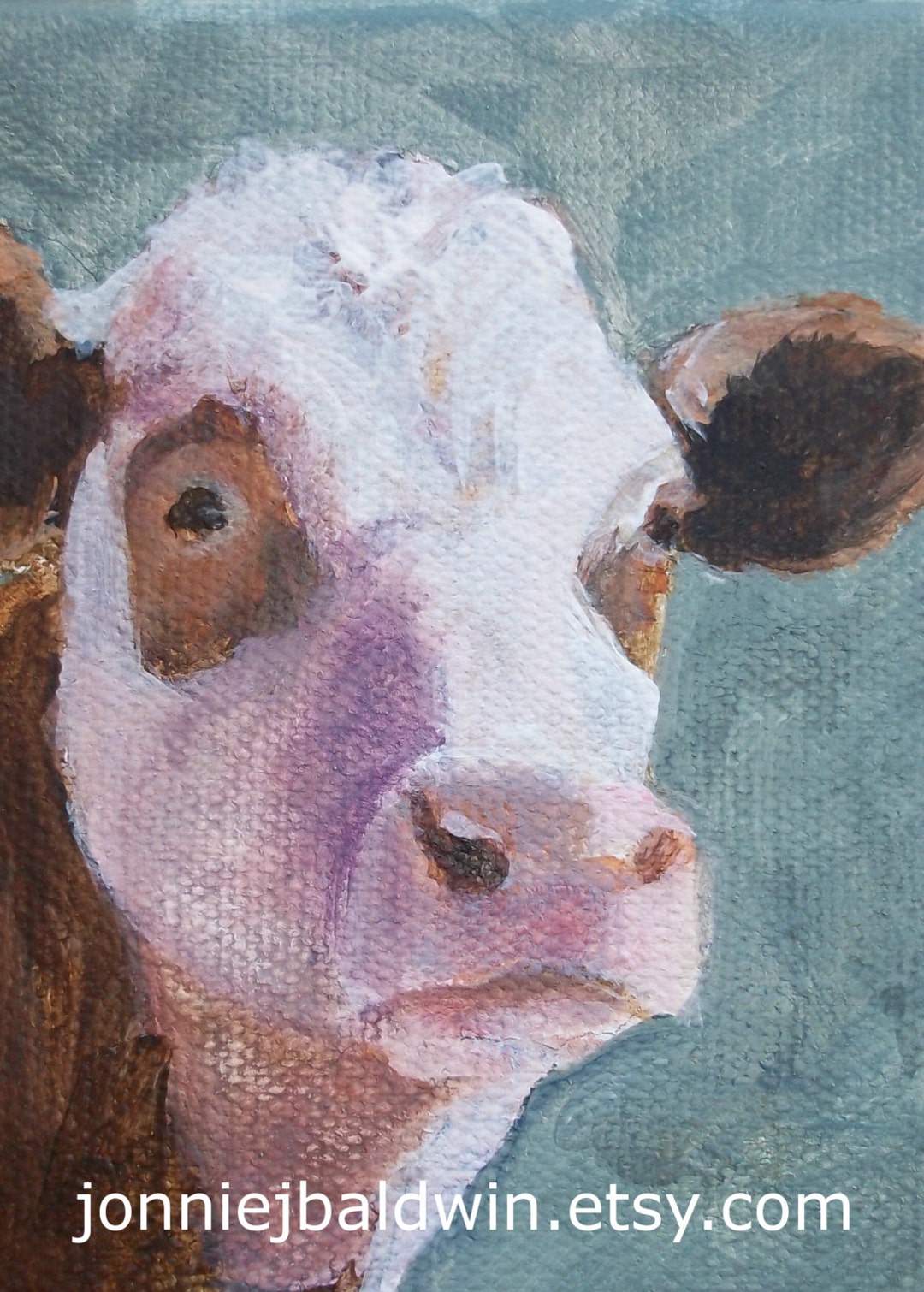 Max-cow Digital Reproduction Print of Original Artwork by Jonnie J ...