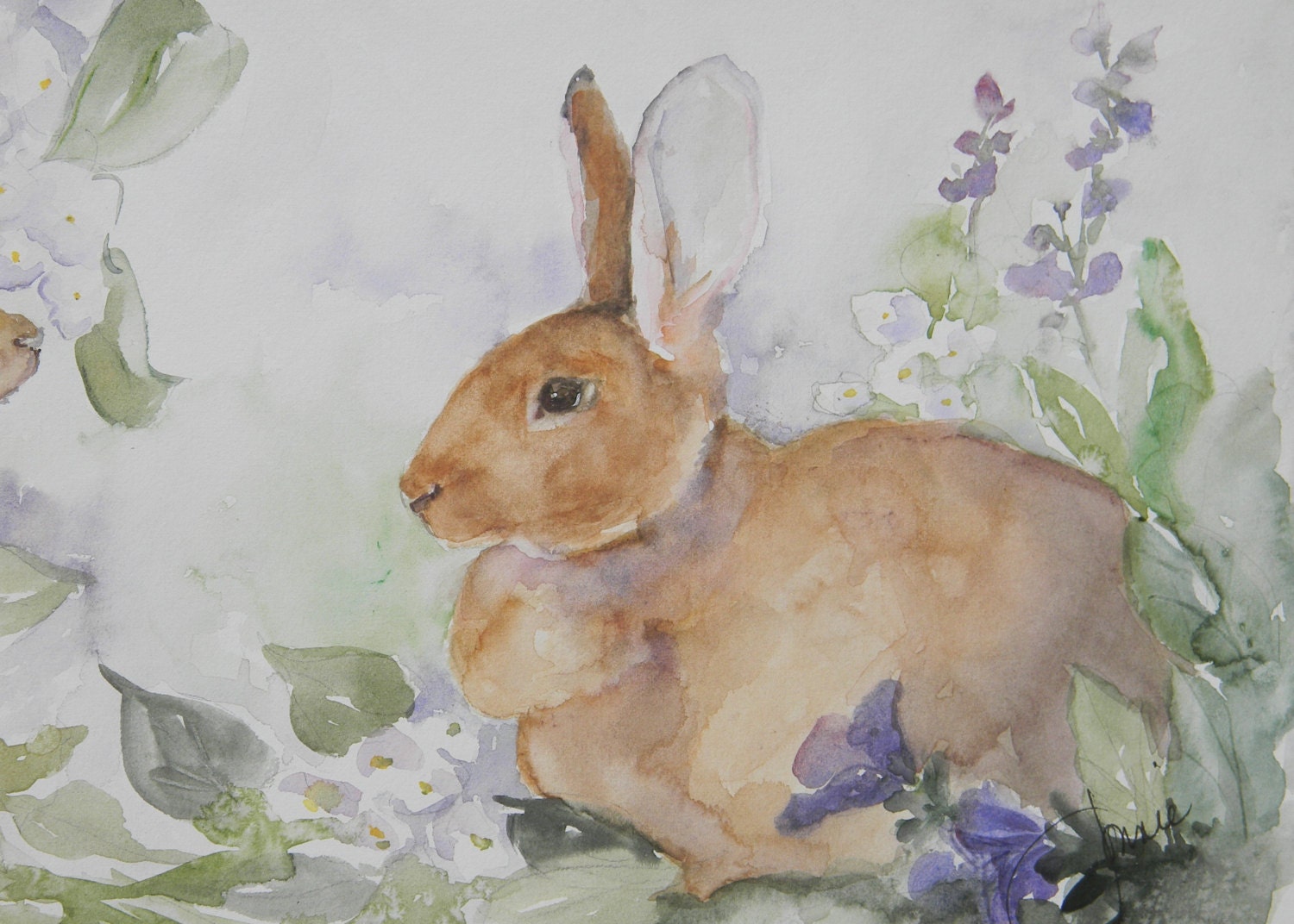 Sandy Flemish Giant Rabbit Digital Reproduction Print of - Etsy
