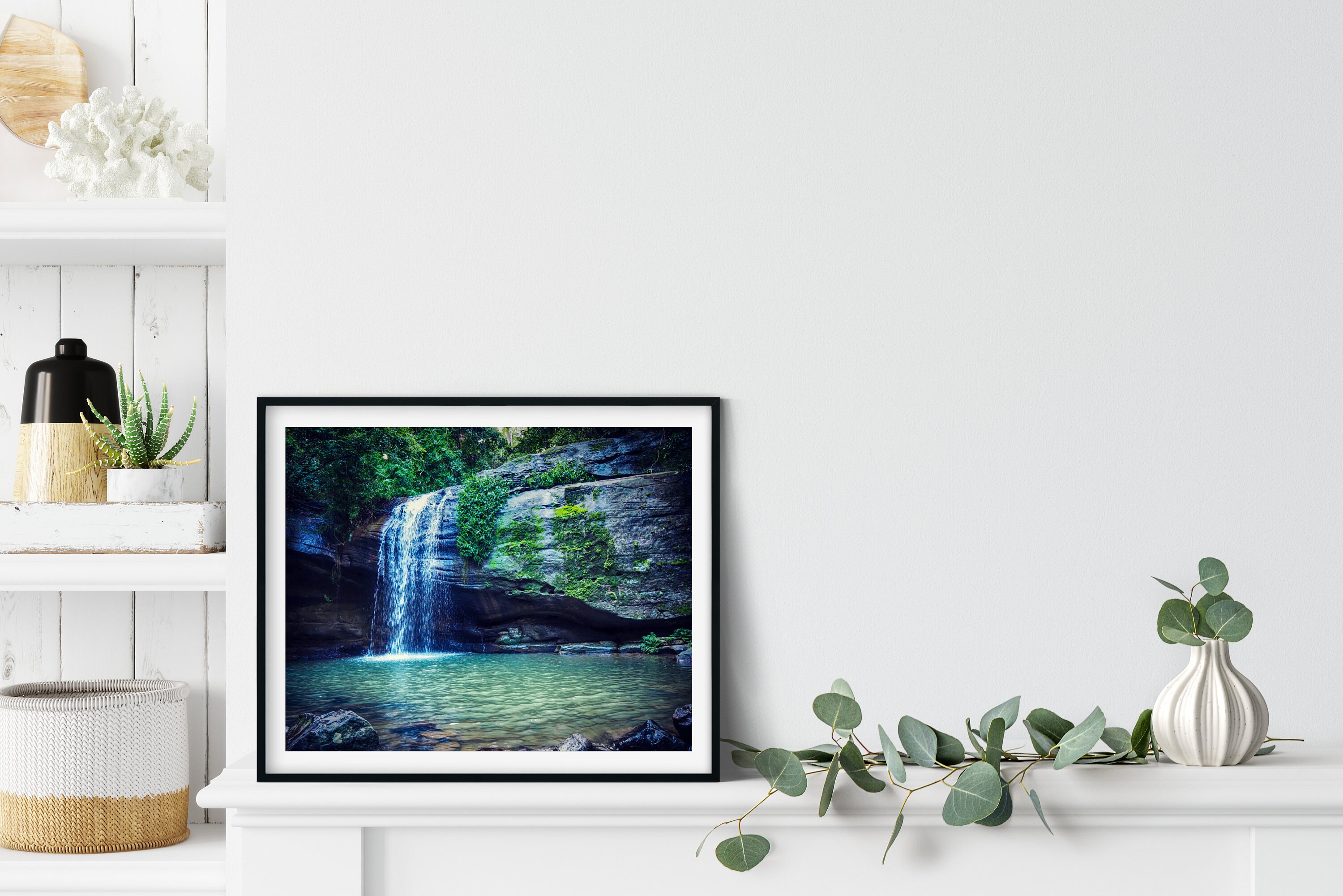 Waterfall Photography Print Sunshine Coast Queensland - Etsy