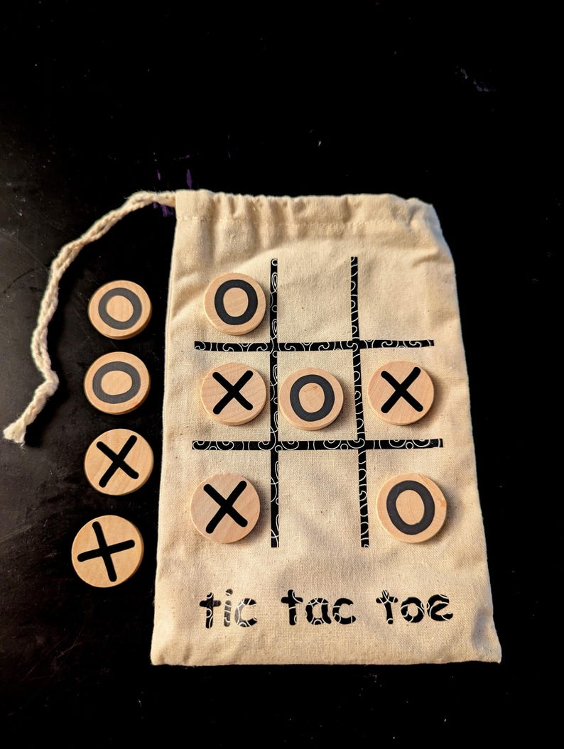 Travel Tic Tac Toe - Etsy