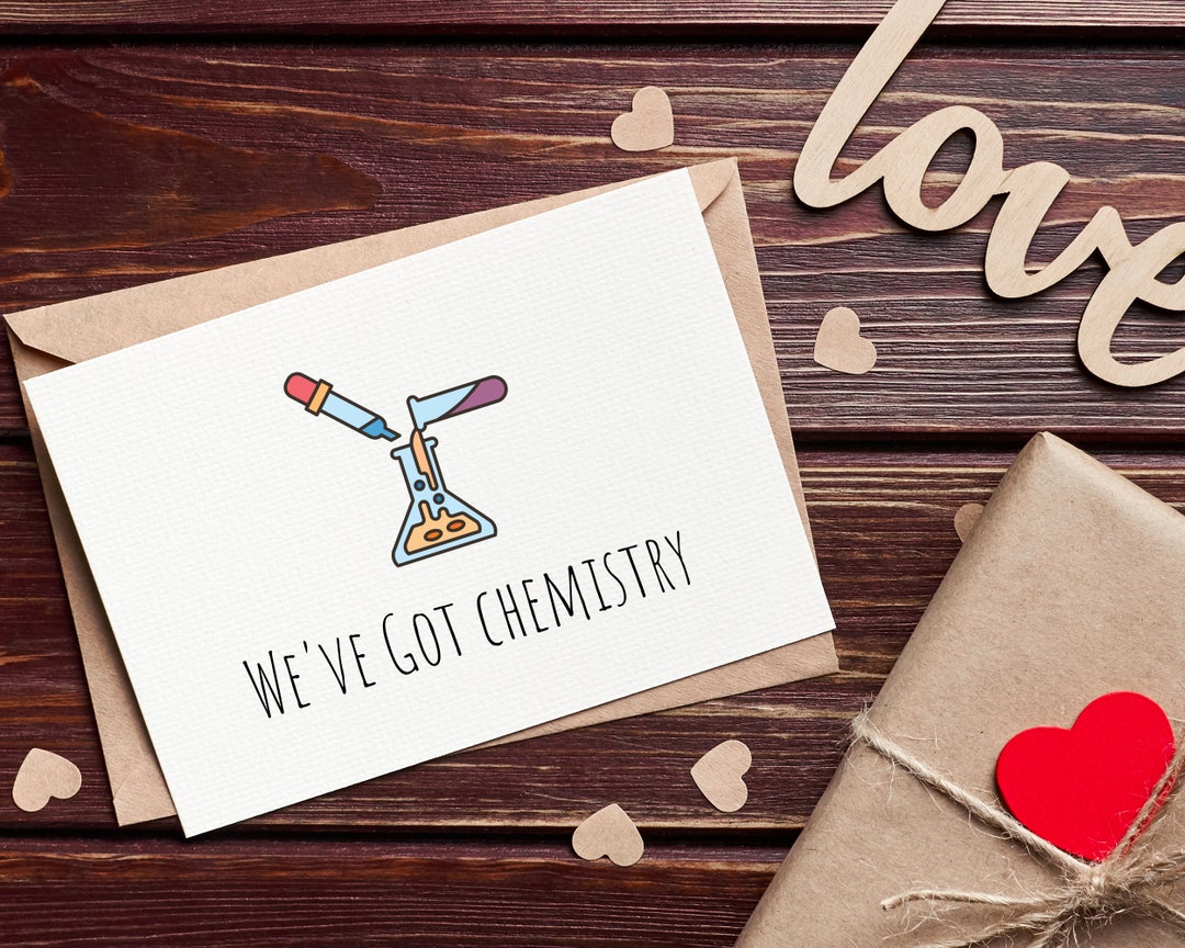 Chemistry Valentine's Day Card Printable Valentines Day Card Printable ...