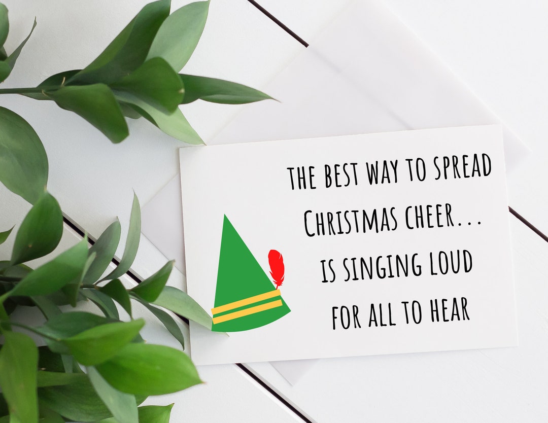 Elf Christmas Card Printable Christmas Cards Christmas Cards Printable ...