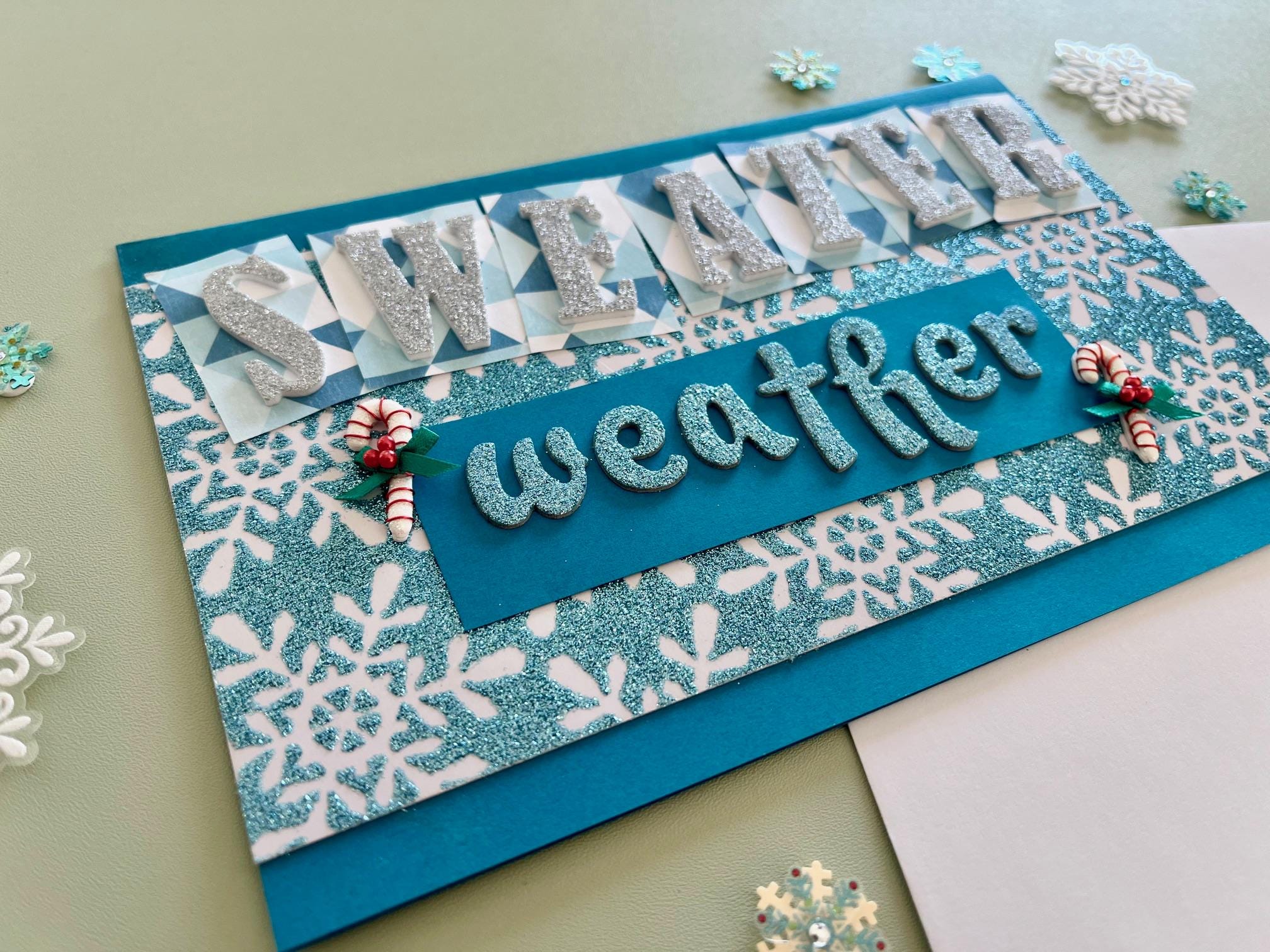 Handmade Christmas Cards | Sweater Weather Christmas Card | Handmade ...