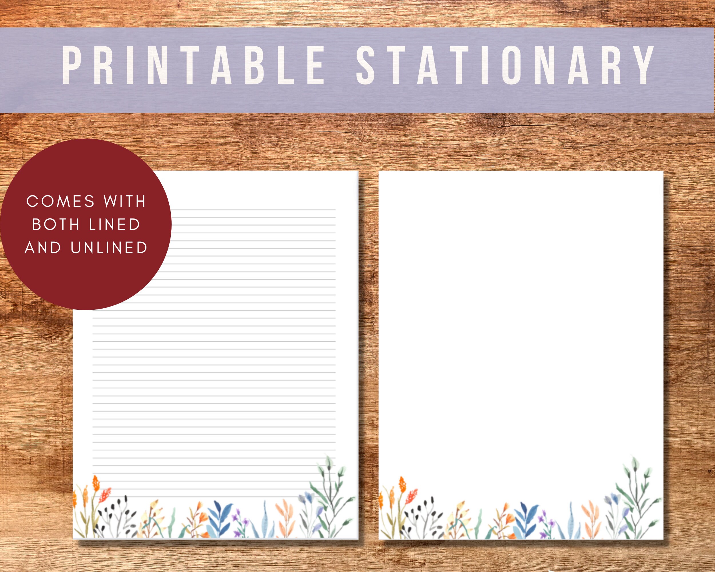 Printable Letter Paper | Printable Letters | Printable Stationary Paper ...