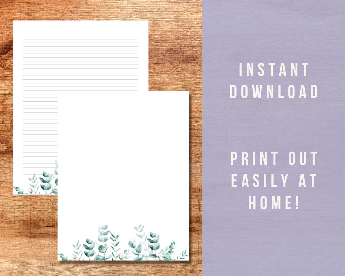 Printable Stationary Paper Printable Letter Paper Printable Letters ...