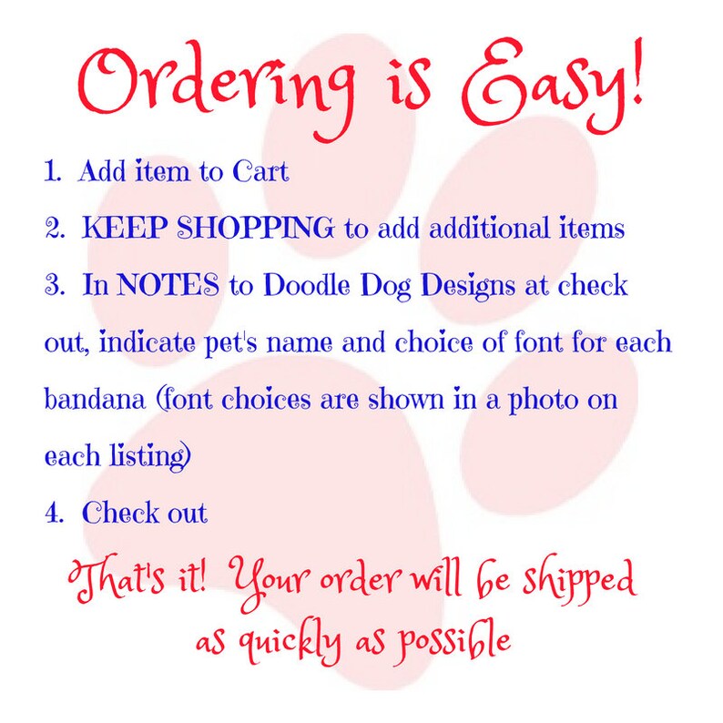 Personalized Valentine Dog Bandana, Customized Over the Collar Pet ...
