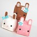 DIY Square Bunny Pattern, Digital Felt Animal Pattern, Bunny Plush ...