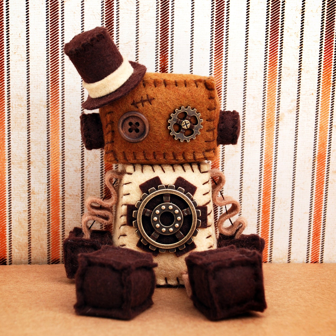 Steampunk Robot Pattern PDF - Instant Download - DIY Sewing Project - Etsy