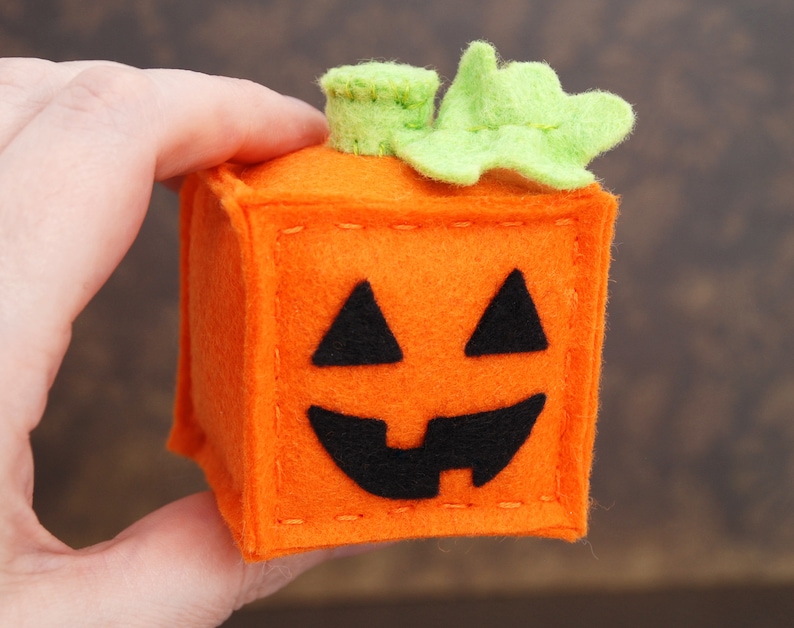 Halloween Plush Cube Kit - DIY Sewing Kit With Plush Zombie, Ghost, and ...