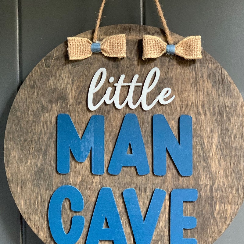 Little Man Door Sign - Etsy