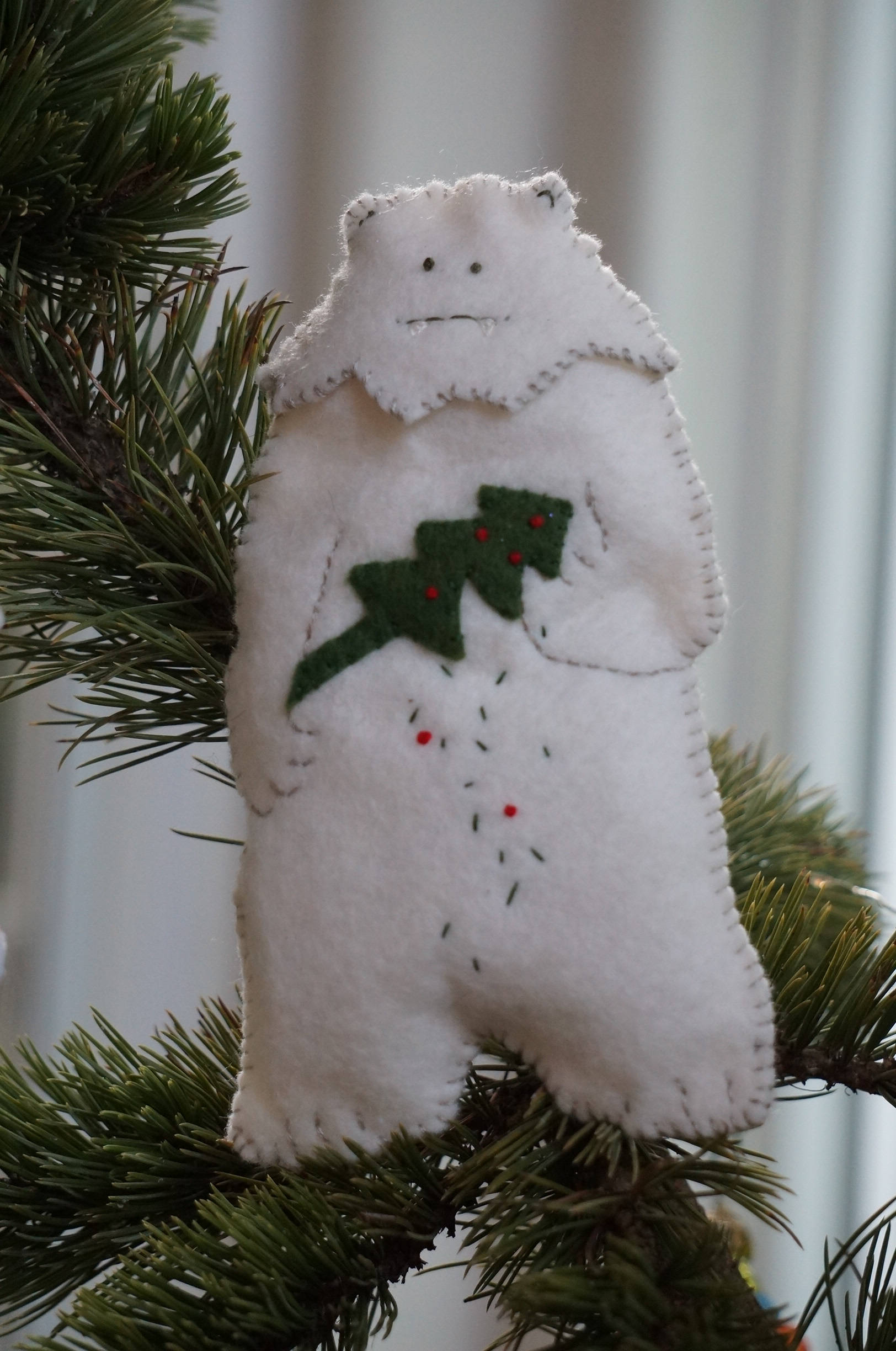 Yeti Abominable Snowman Felt Bear Pattern Downloadable Pdf - Etsy