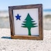 Original Maine 1901 Flag Pine Tree and Star Design, Handcrafted in ...