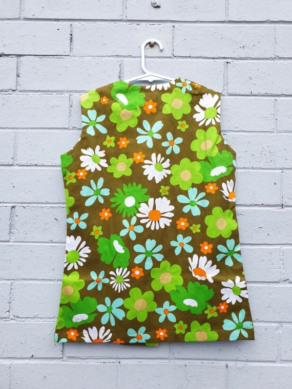 Vintage Kitsch Retro 1960s CUCKOO Deadstock Bold Flow… - Gem