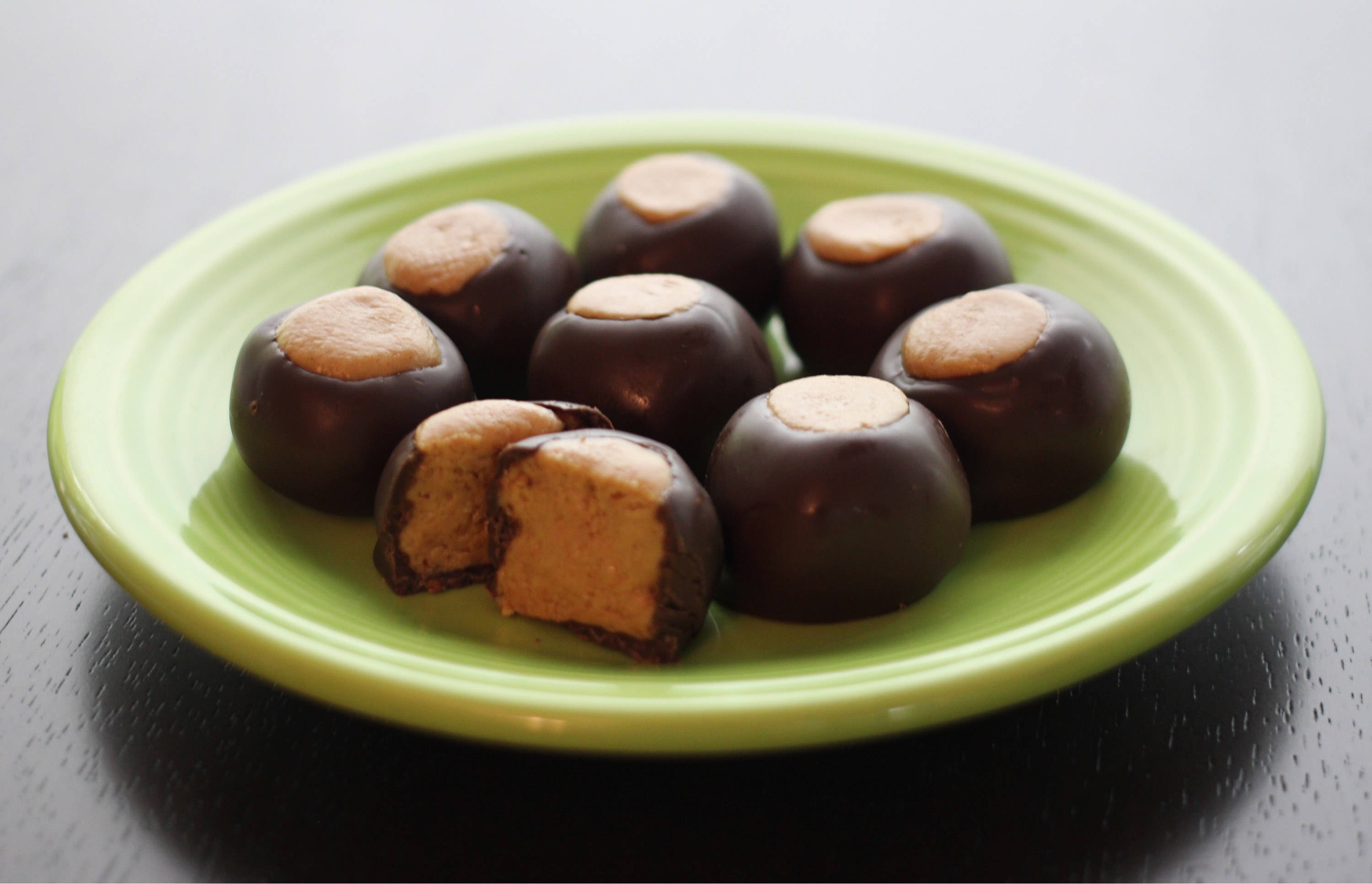 Buckeye Candy 15 Dark Chocolate Better Buckeyes,peanut Butter and ...