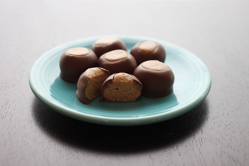 Buckeye Candy 8 Milk Chocolate Better Buckeyes,peanut Butter and ...
