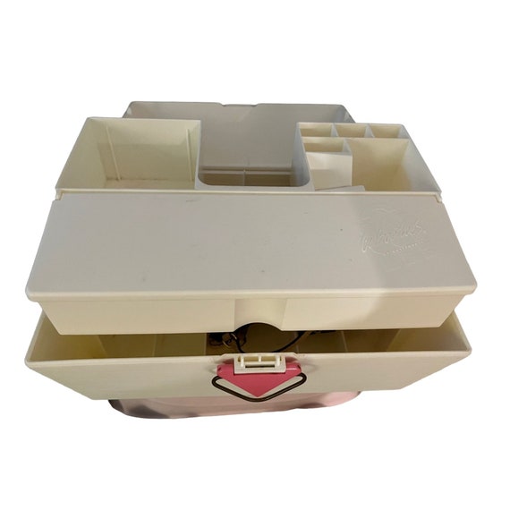 Large Vintage Caboodles Makeup Case - Gem