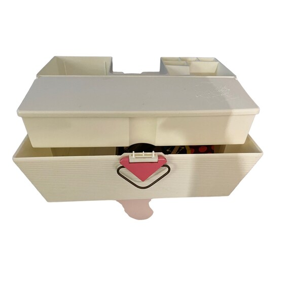 Large Vintage Caboodles Makeup Case - Gem