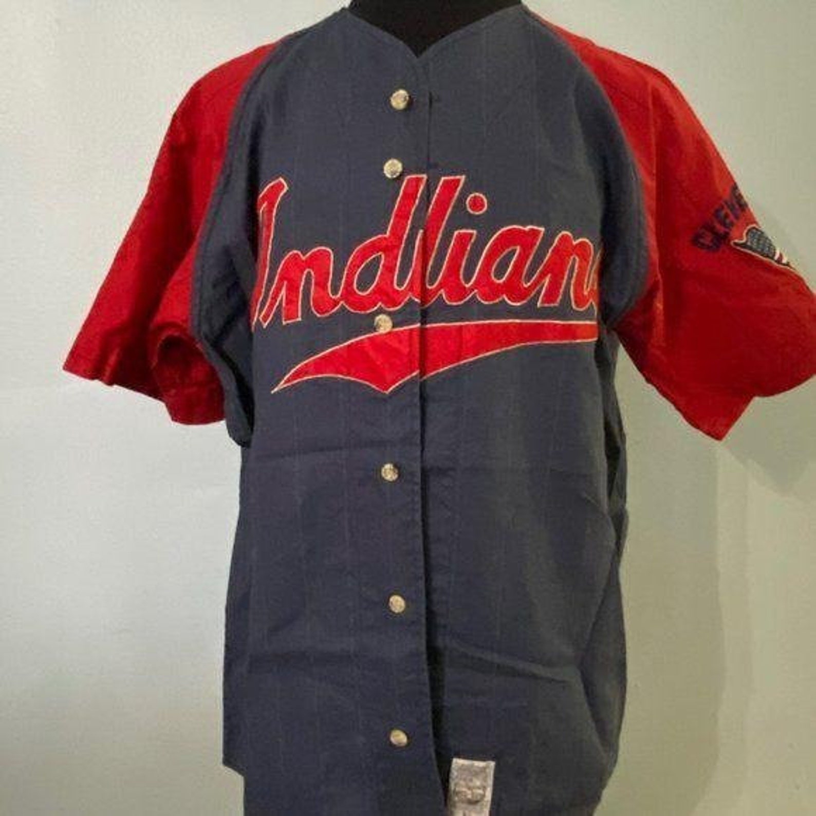 Vintage Cleveland Indians Cooperstown Collection Jersey XL - Etsy