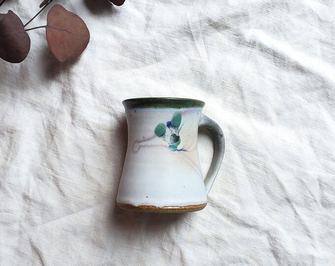 Vintage Studio Pottery Mug, Pottery Stoneware Mug, Handmade Coffee Mug ...
