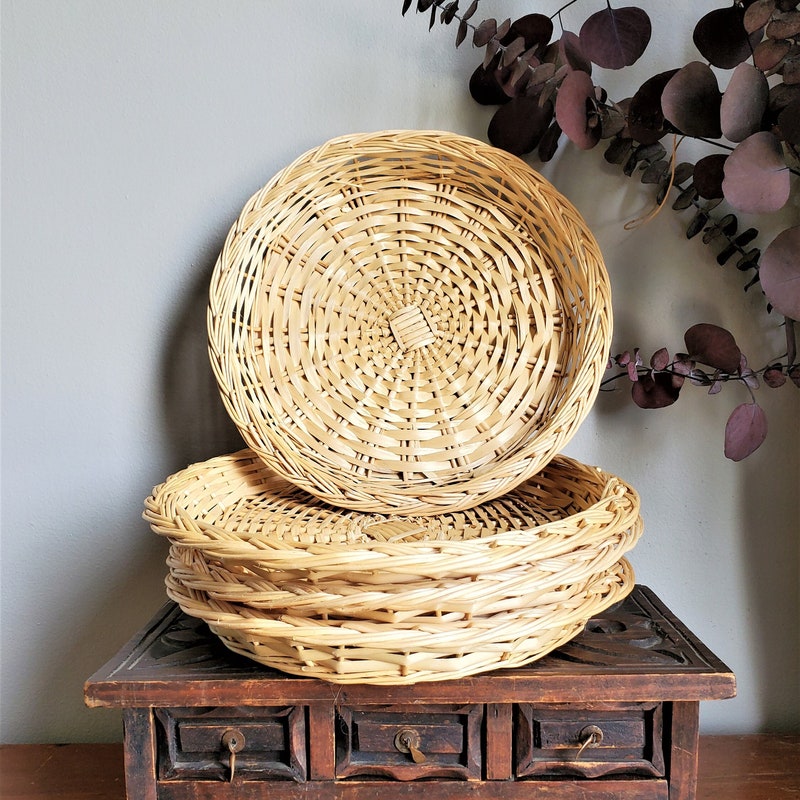 Flat Baskets - Etsy