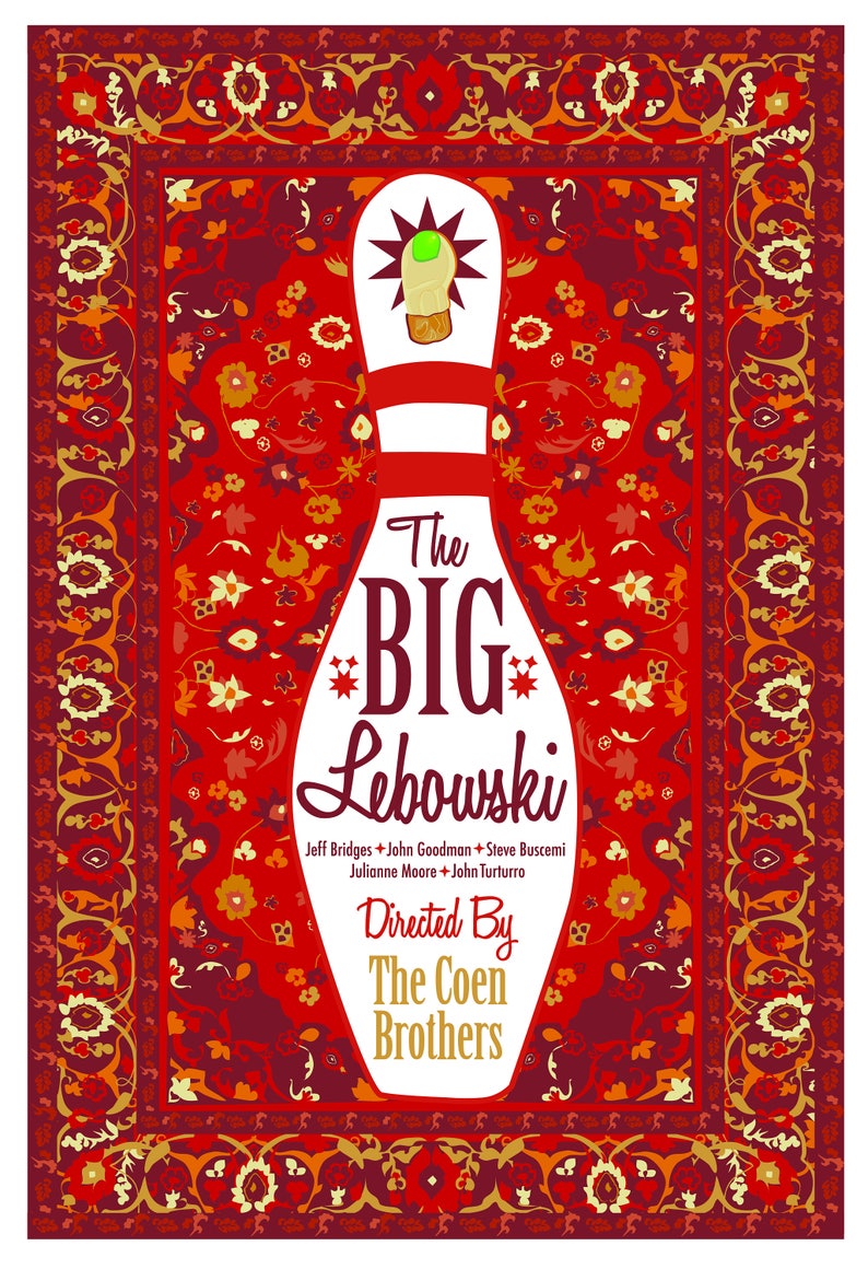 BUNNY'S Rug From 'the Big Lebowski' by Cutestreak - Etsy