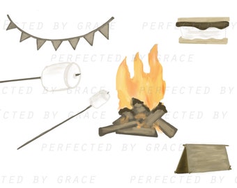 Marshmallow Clip Art - Etsy