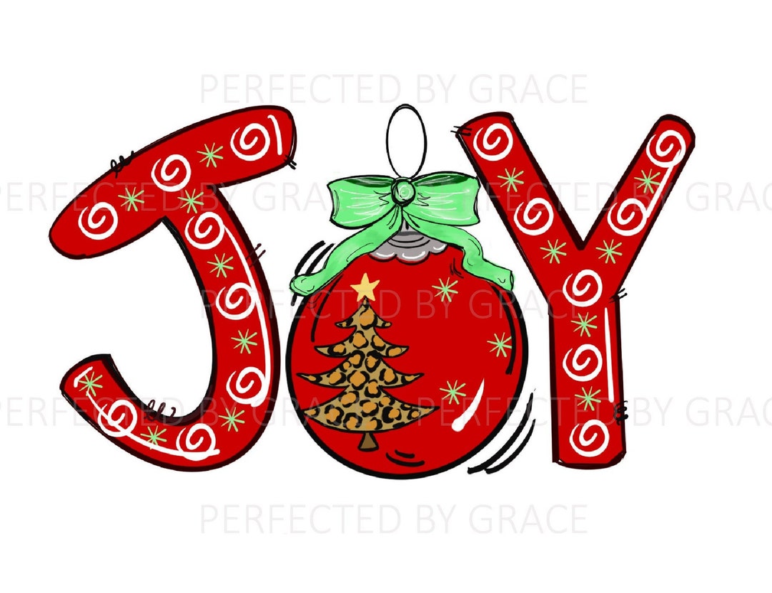 Joy Leopard Print Tree Clip Art Great for Tshirts - Etsy