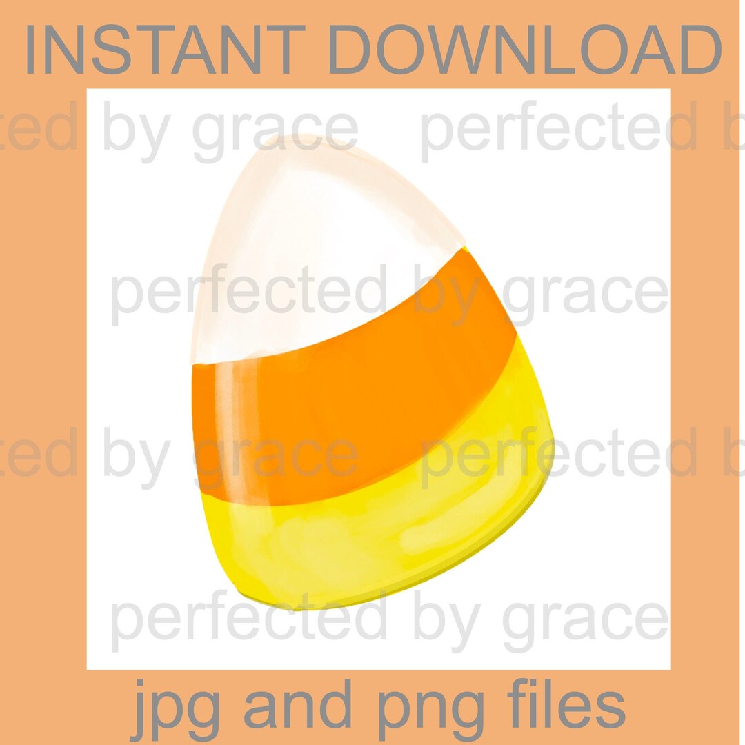 CANDY CORN Clip Art Digital Files Jpg and Png Files - Etsy