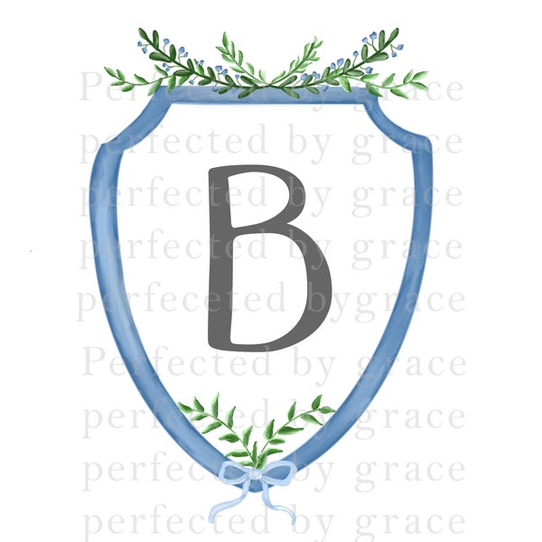 Watercolor Crest Svg - Etsy