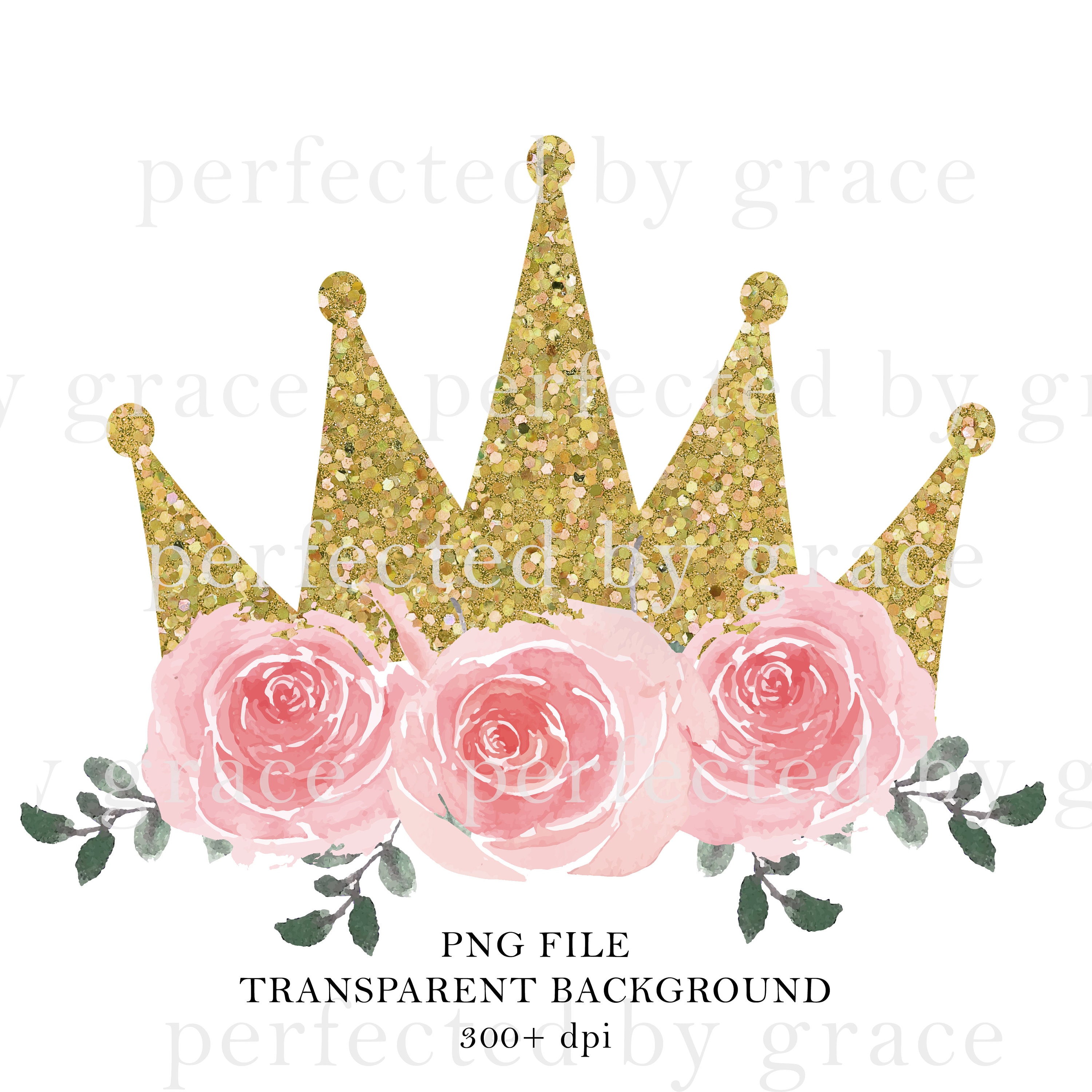 Gold Princess Crown Clipart